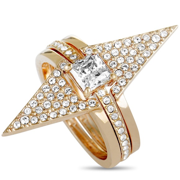 Swarovski | Jewelry | Swarovski Funk Ring | Poshmark